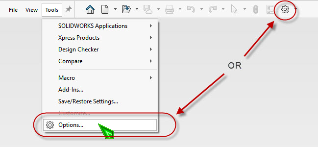 The SOLIDWORKS "Use Software OpenGL" Setting